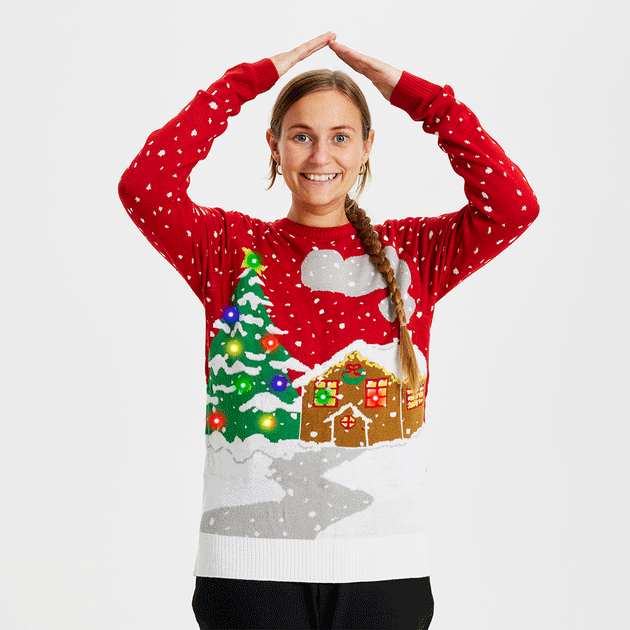 Il Maglione Natalizio Della Casa Di Natale - Donna